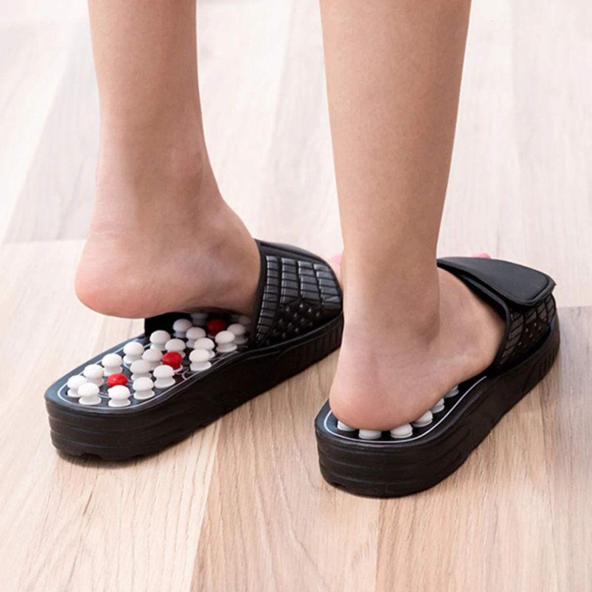 The Original FITZ Healing Kit: Reflexology Slippers | Foot Massage ...